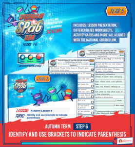 Year 5 SPaG Autumn Term Scheme | Mrs Mactivity