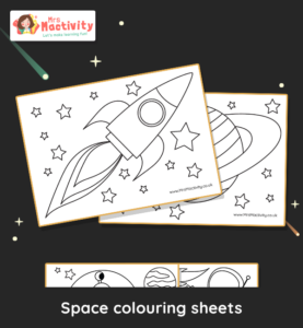 Space Colouring Sheets | Mrs Mactivity
