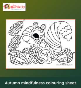 Autumn Mindfulness Colouring Sheets For EYFS And KS1 | Calm Activities