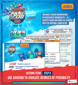 Year 5 SPaG Autumn Term Scheme | Mrs Mactivity