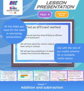 Year 4 | Addition And Subtraction Lesson Presentation (3)