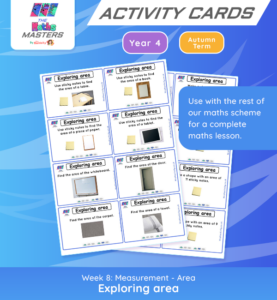 Year 4 | Exploring Area Activity Cards | Mrs Mactivity