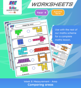 Year 4 | Comparing Areas Worksheets | Mrs Mactivity