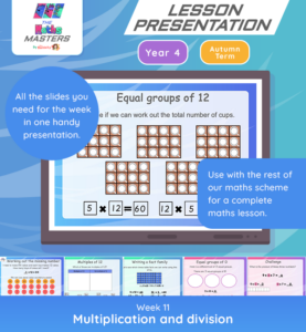 Year 4 | Multiplication And Division (3) Lesson Presentation