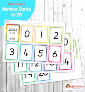 Number Cards To 20 | Mrs Mactivity