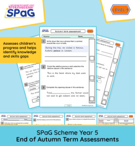 Year 5 SPaG Scheme – Autumn Term Grammar Lessons & Resources