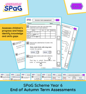 Year 6 SPaG Autumn Assessment – Grammar And Punctuation Review