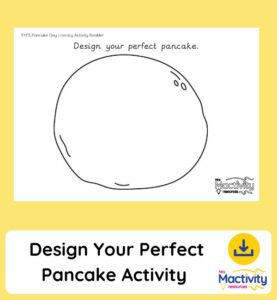 Design Your Perfect Pancake Activity | Mrs Mactivity