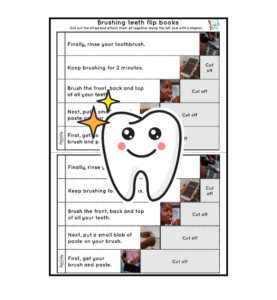 Brushing Teeth Flip Book Activity | Mrs Mactivity