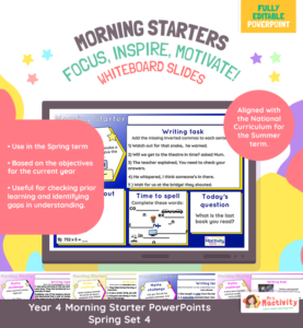Year 4 Morning Starter Activities | Mrs Mactivity