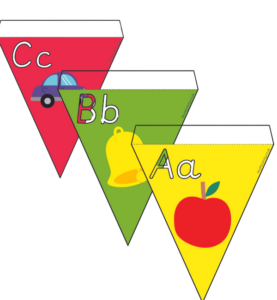 Alphabet Display Bunting | Mrs Mactivity