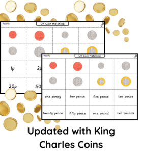 British Coin Matching Activity | Money Resources