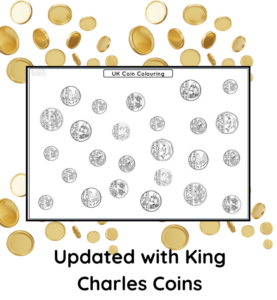British Coins Colouring Activity | Money Resources