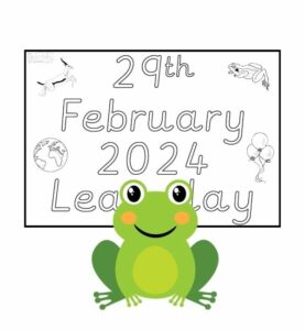 Leap Day Colouring Sheet | Mrs Mactivity
