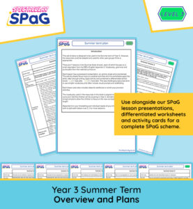 SPaG Scheme Year 3 - Summer - Lesson Plans And Rationale | SPaG Scheme ...
