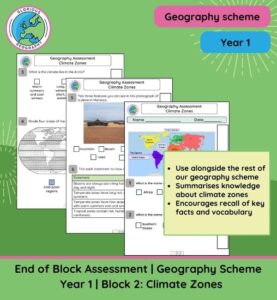 Year 1 Geography Scheme | Lesson Plans, Slides, Resources