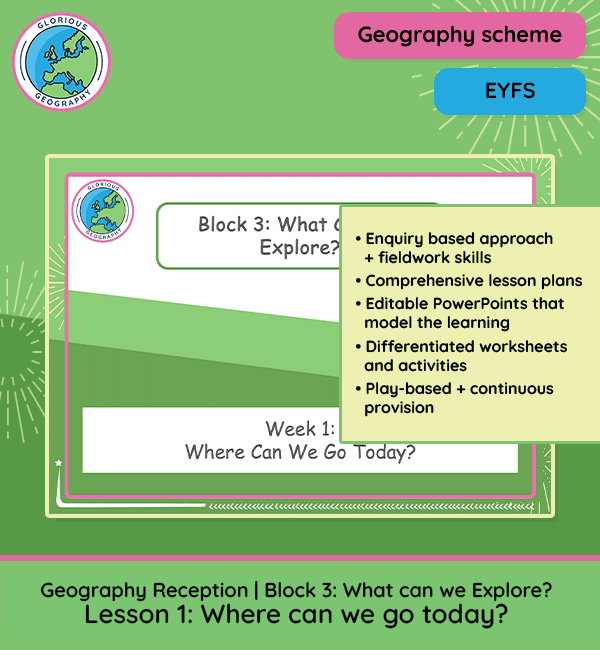 Geography Scheme | Reception | Block 3: What Can We Explore? | Lesson 1 ...