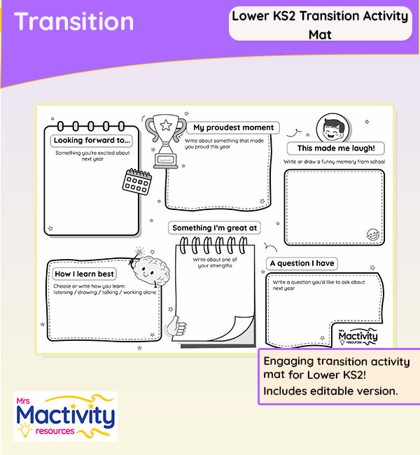 KS2 Transition Resources For Primary Pupils