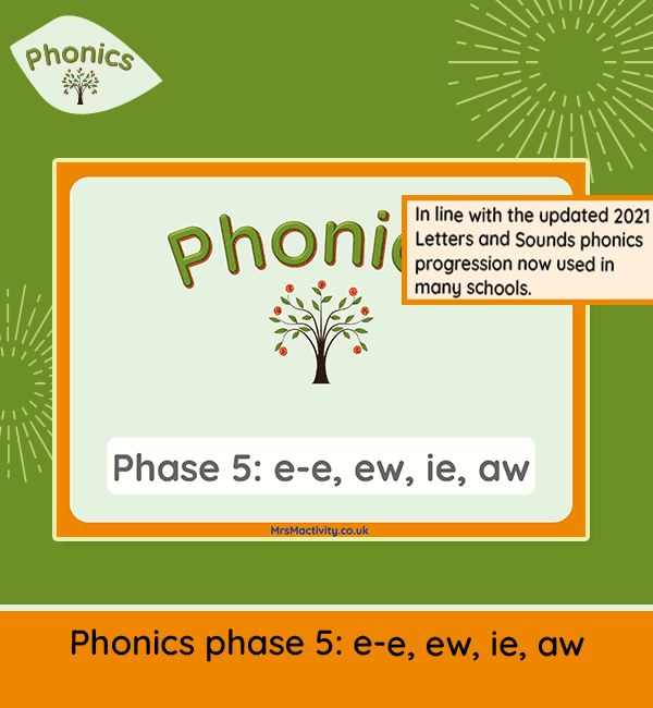 Phonics Resources - Letters And Sounds Aligned Phonics Activities