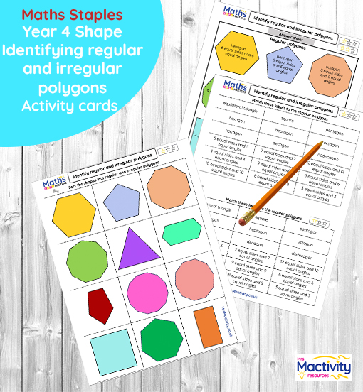 Year 4 Polygon Worksheets – Identify Regular And Irregular Polygons