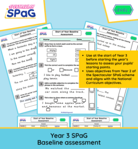 Year 3 SPaG Worksheets, Lesson Plans And Grammar Scheme