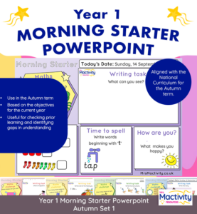 Morning Starters For EYFS, KS1 & KS2 – Daily PowerPoints & Activities
