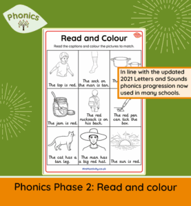 Phase 2 Phonics Worksheets And Activities For Reception (EYFS) | CVC ...