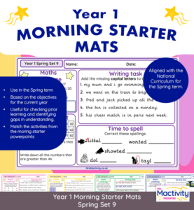 Morning Starters And Early Morning Work For EYFS, KS1 And KS2 ...